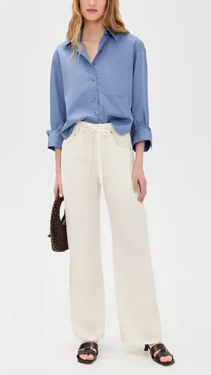 Citizens Of Humanity Brynn Drawstring Trousers - Vanilla