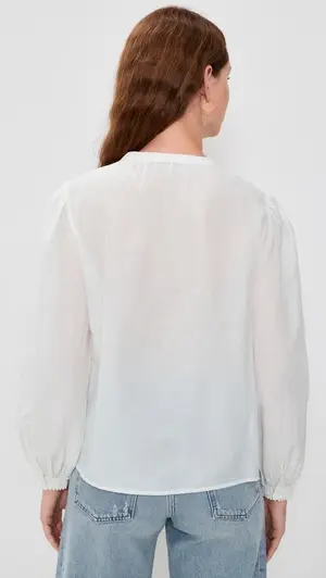 RE/DONE Tate Blouse - Ivory