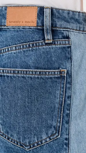SEVENTY + MOCHI Zoe Denim Shorts
