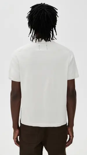 Reigning Champ Supima Knit Riviera Polo - Oyster