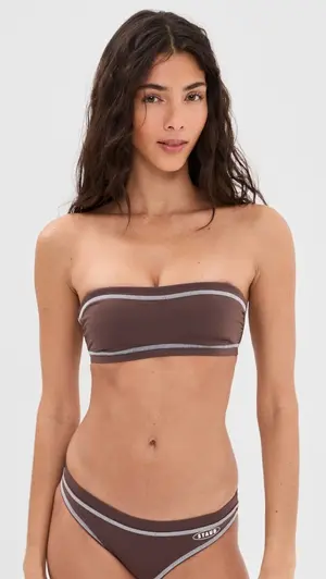Staud Sara Bikini Top - Java
