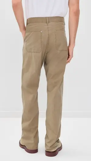 MAISON MARGIELA 5-pocket Straight Leg Pants