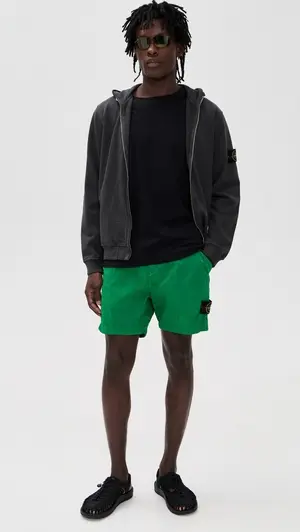 Stone Island Nylon Metal Shorts - Malachite