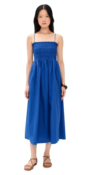 Z Supply Cornelia Poplin Midi Dress