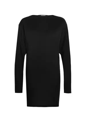 Jacquemus La Robe Mistral Woven Mini Dress