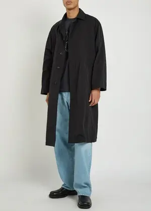 VOWELS Packable Nylon Coat