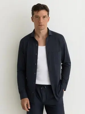 Men's Navy Shirts