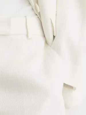 REISS Alyx Linen-blend Tailored Shorts - White