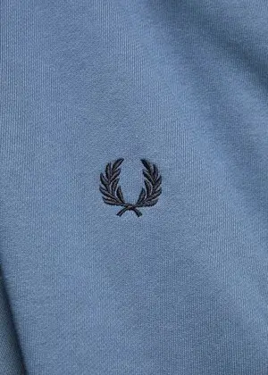 Fred Perry Half-zip Cotton Sweatshirt - Blue
