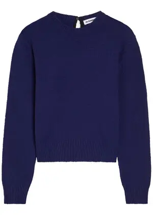 Jil Sander Button Detailed Knitwear For Men