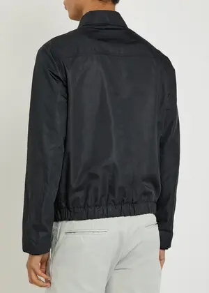 SLOWEAR Shell Bomber Jacket - Navy
