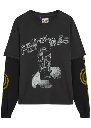 GALLERY DEPT. Layered Printed Cotton T-shirt
