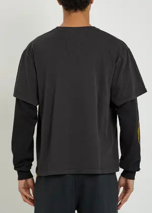 GALLERY DEPT. Layered Printed Cotton T-shirt