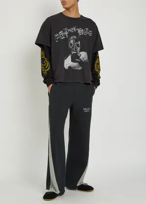 GALLERY DEPT. Layered Printed Cotton T-shirt