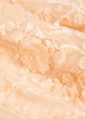 NEEDLE & THREAD Carmen Ruffled Tulle Gown