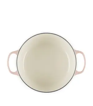 LE CREUSET Cast Iron Petal Casserole Dish - Orange