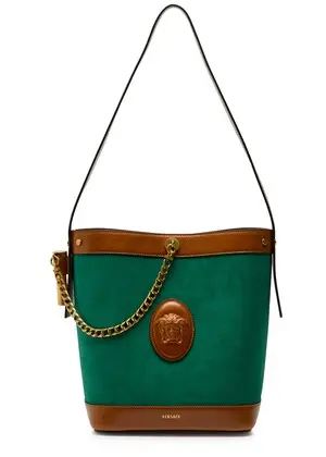Versace Applique Bucket Bags