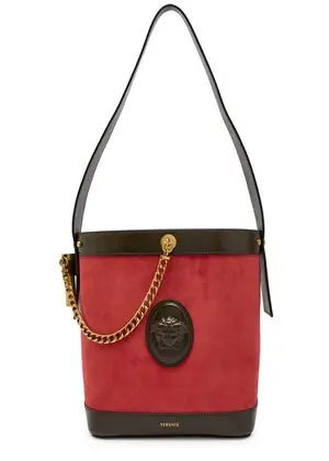 Versace Embellished Bucket Bags