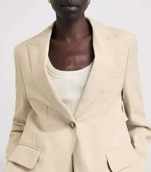 JOSEPH Rochd Single-button Blazer - Pink