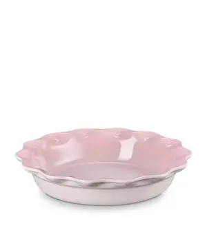 LE CREUSET Stoneware Pie Dish - Pink