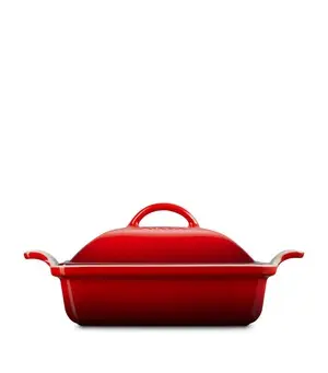 LE CREUSET Stoneware Square Dish - Red