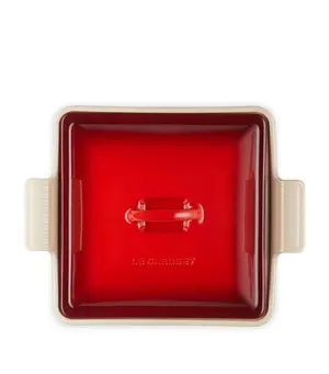 LE CREUSET Stoneware Square Dish - Red