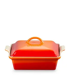 LE CREUSET Stoneware Square Dish - Orange