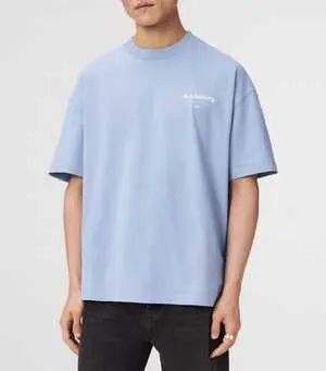 ALLSAINTS Organic Cotton Underground T-shirt - Blue