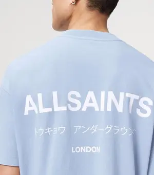 ALLSAINTS Organic Cotton Underground T-shirt - Blue