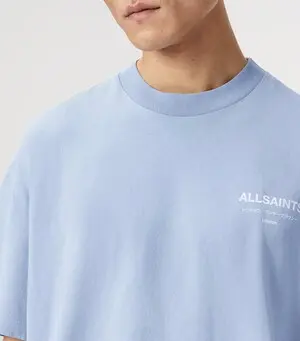 ALLSAINTS Organic Cotton Underground T-shirt - Blue