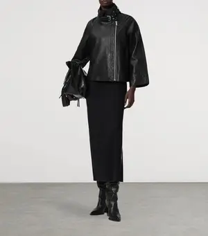 ALLSAINTS Leather Rhodes Jacket