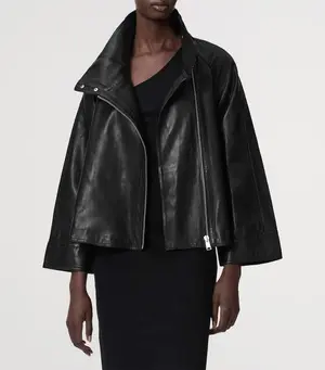 ALLSAINTS Leather Rhodes Jacket