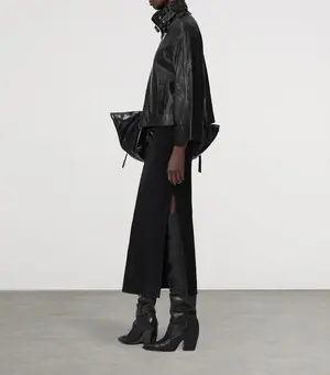 ALLSAINTS Leather Rhodes Jacket