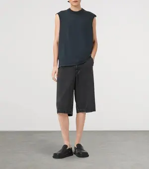 ALLSAINTS Cotton Sleeveless Cole T-shirt