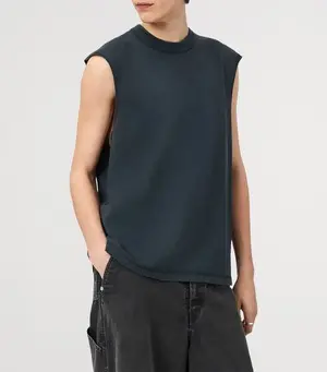 ALLSAINTS Cotton Sleeveless Cole T-shirt