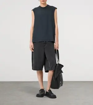 ALLSAINTS Cotton Sleeveless Cole T-shirt