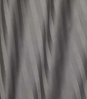 PRATESI Raso Rigato Super King Flat Sheet - Grey