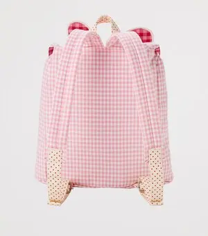 MIKI HOUSE Cotton-blend Chieco Saku Backpack - Pink