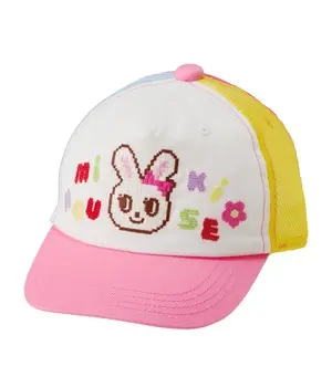 MIKI HOUSE Cotton Cap - Pink