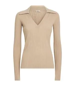 JOSEPH Plissé Chelia Top
