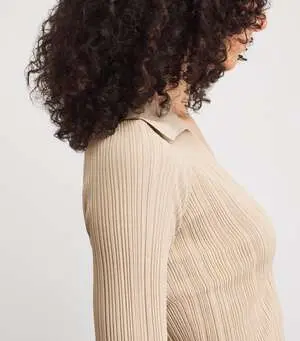 JOSEPH Plissé Chelia Top