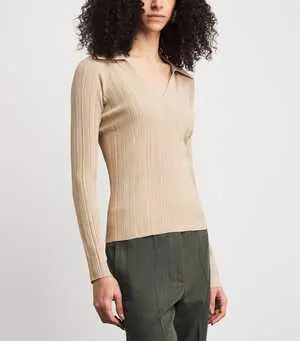 JOSEPH Plissé Chelia Top