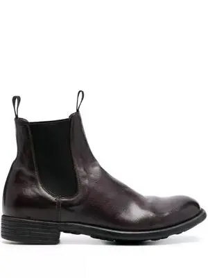 Officine Creative Calixte 004 Leather Ankle Boots