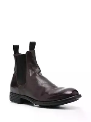 Officine Creative Calixte 004 Leather Ankle Boots