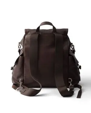 Prada Leather Backpack - Brown