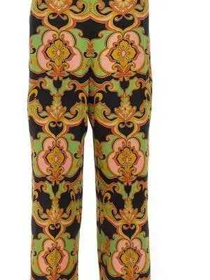 Etro Floral Print Palazzo Pants