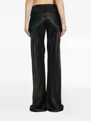 Rick Owens Ribbed-waistband Panelled Trousers