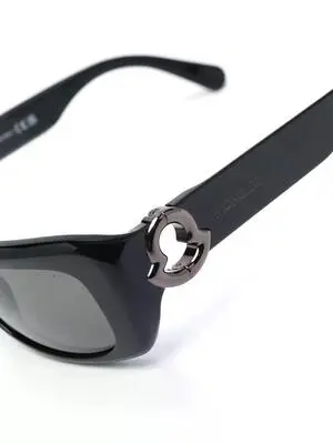 Moncler Minuit Rectangle-frame Sunglasses