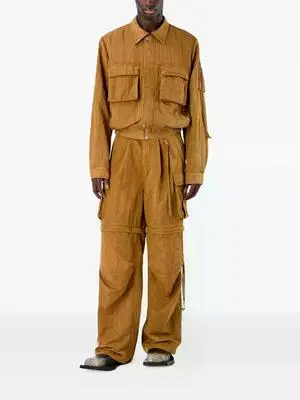 Camper Pocket Zip Jacket - Brown