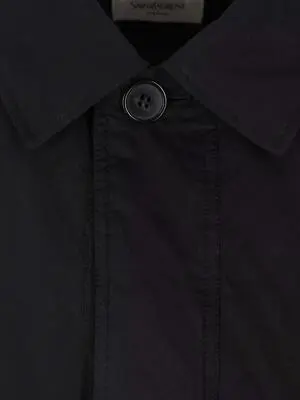 Saint Laurent Cotton Shirt Jacket - Blue